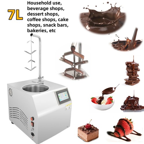 Chocolate Thermostat Control Tempering Machine 7L Chocolate Melting ...
