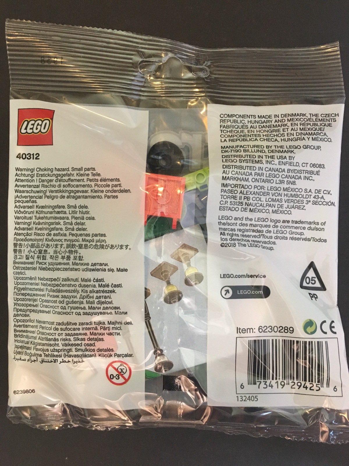 LEGO Xtra 40312 Street Lights New Polybag Sealed | eBay