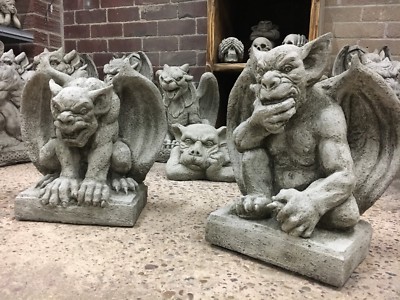 Gargoyle Stone Ornaments,Garden Ornaments,Mythical Medieval Gargoyles ...