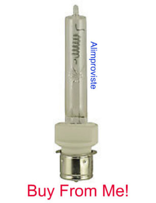 EGF Q750/4CL/P 750W 120V P28 LAMP Stage Studio LIGHT BULB NEW GE 39136 ...