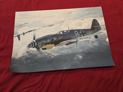 WW2 WWII German LUFTWAFFE PLANE MESSERSCHMIDT BF.109 Military War ...