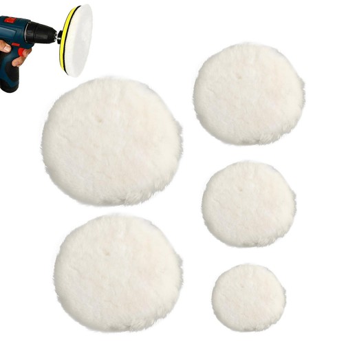 Soft Car Polishing Disc Glass Polish Wool Felt Disc Polishing Buffing ...