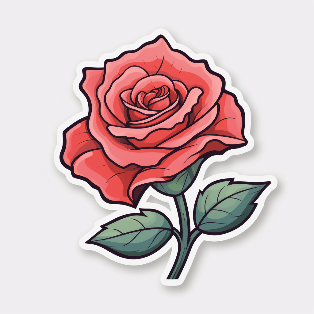 10x Car Stickers Roses Love Stickers Tuning Car Rear Window 9x9 cm ...