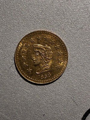 1858 California 1/2 Gold Coin | eBay