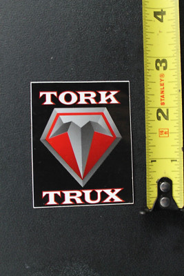 Tork Trux Torque Trucks Red Black Grey OG Z60A Vintage Skateboarding ...