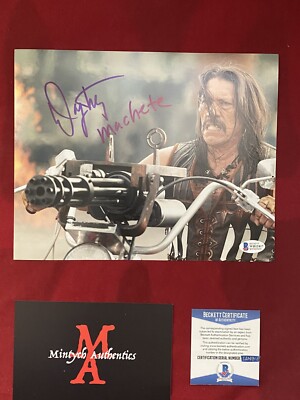 Danny Trejo AUTOGRAPHED signed 8x10 photo Machete Beckett COA | eBay