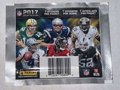 2017 Panini NFL Sticker Pack Sealed | eBay