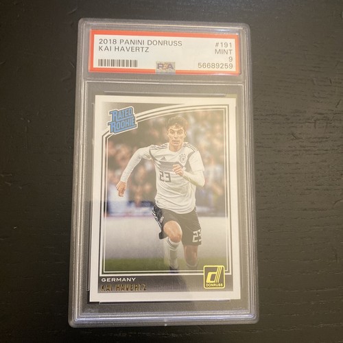 2018 Panini Donruss Rated Rookie Kai Havertz #191 PSA 9 | eBay
