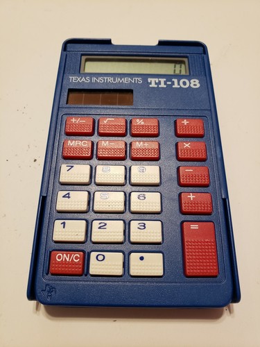 Texas Instruments TI-108 Calculator 33317055029 | eBay