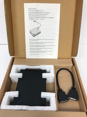 IBM 48G8263 710T EXTERNAL 1.44MB FLOPPY DRIVE 730T 48G9896 1619696 NEW ...