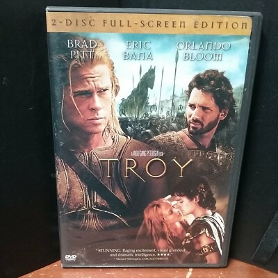 Troy (DVD, 2005, 2-Disc Set, Full Frame) 85392841028| eBay