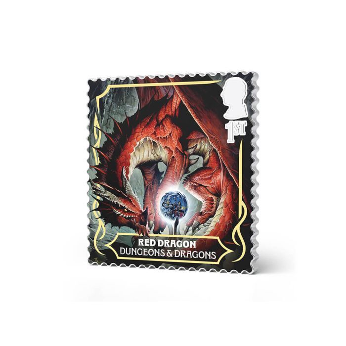 DUNGEONS & DRAGONS Stamps Red Dragon Stamp Ingot | eBay