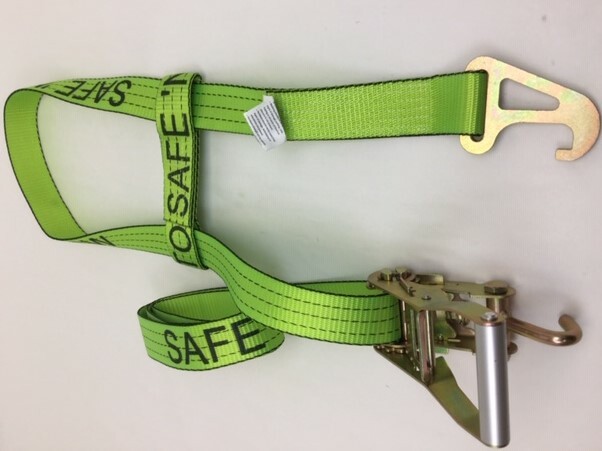 2 pk Hi-VIZ TECNIC Wheel Lift Straps, Finger Hook Ratchet, Jerr-Dan MPL ...