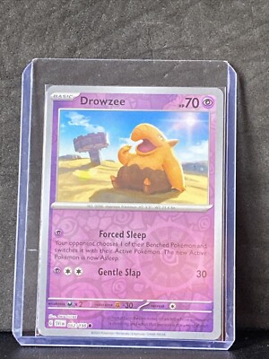 DROWZEE 082/198 SCARLET VIOLET BASE POKEMON (REVERSE HOLO, NM) | eBay