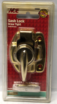 Ace Sash Lock Draw Tight Solid Brass 5300991 | eBay