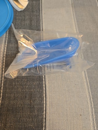 Tupperware Power Chef System Food Process Chop Whisk Blue W/O PULL CORD ...