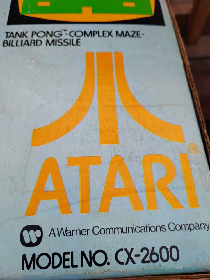 Factory Sealed 1978 Atari Video Computer System CX-2600 "Heavy Sixer ...