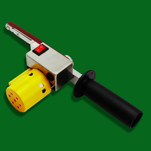 Handheld Electric Belt Sander Mini 7-Speed Grinder Machine with 10 ...