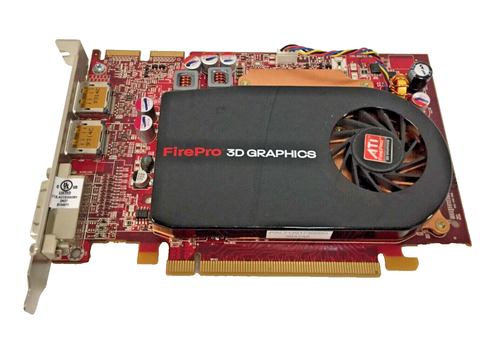 AMD FirePro V5700 102B6670102 3D Graphics Card 512MB 2*Display-Port 1 ...