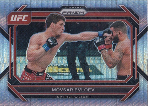Panini Prizm 2023 UFC No. 29 Mavsar Evloev Hyper Prizm | eBay