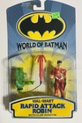 World of Batman: RAPID ATTACK ROBIN 4" Figure with Claw Shooter! (1999 ...