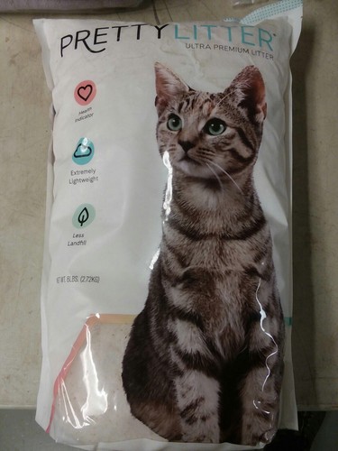 PRETTY LITTER HEALTH MONITORING Cat Litter 6 POUND BAG NEW! | eBay