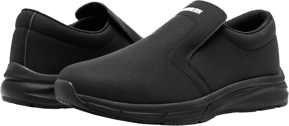 Mens Non Slip Shoes Food Service Work Shoe Waterproof Slip Resistant ...