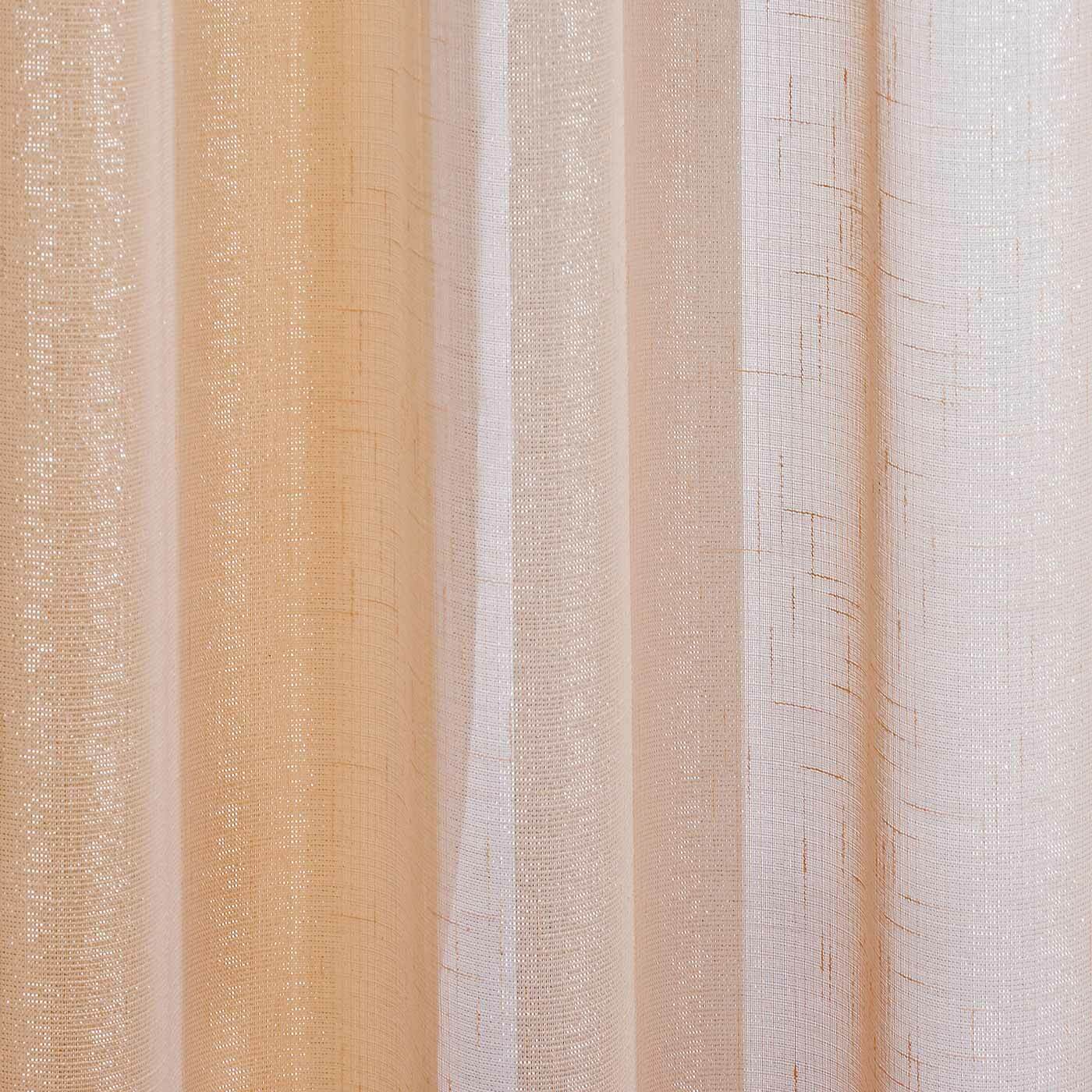 REDUCED Glitter Sparkle Voile Curtain Metallic Eyelet Ring Top Panel ...