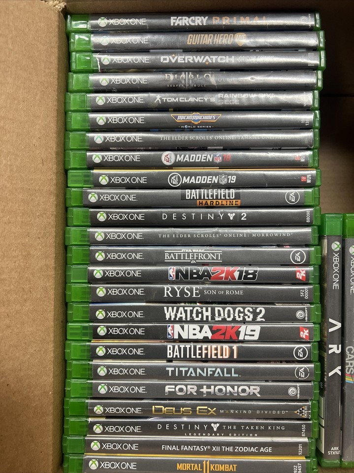 LOT OF 26 USED MICROSOFT XBOX ONE GAMES (LOT #94) | eBay