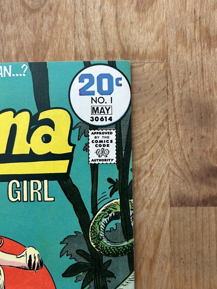 RIMA THE JUNGLE GIRL *DC 1974* 1ST APPEARANCE OF RIMA! Higher Grade ...