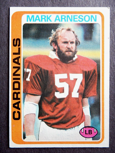 Mark Arneson #27 Topps 1978 Football Card (St Louis Cardinals) *VG | eBay
