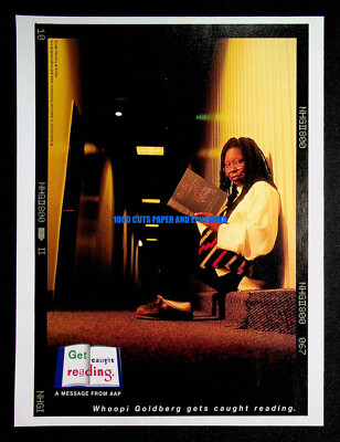 Whoopi Goldberg Get Caught Reading 2004 Trade Print Magazine Ad Poster ...