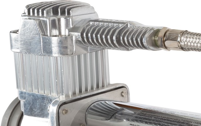 VIAIR 444C Chrome Air Compressor 200 PSI Single With Remote Filter ...