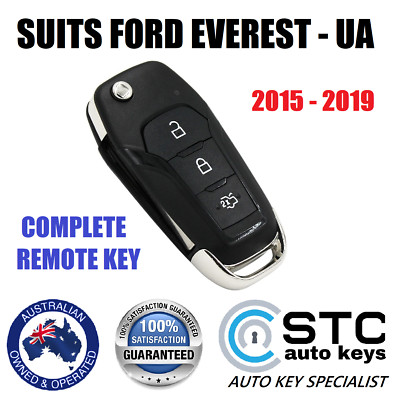 SUITS FORD EVEREST UA MK2 CAR REMOTE FLIP KEY FOB 2015 2016 2017 2018 ...