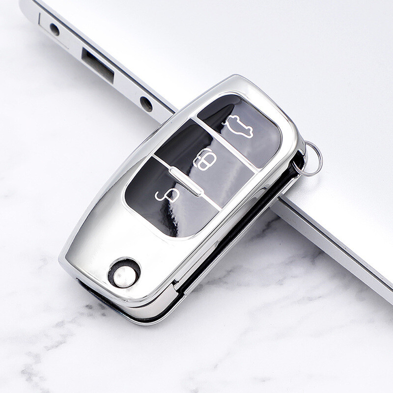 TPU Key Rings Cover Protect Shell Case For Ford Fiesta Focus 2 Ecosport ...