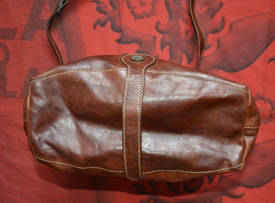 Larella Pellettera In Firenze Women Leather Bag Brown Made In Italy ...