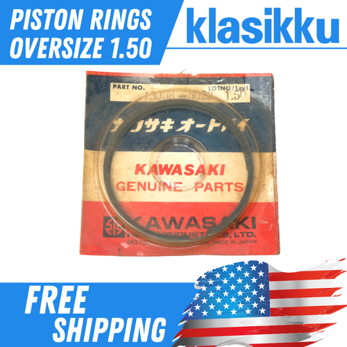 Fits For Kawasaki GTO 110 KH110 KH 110 Piston Rings Oversize 1.50 Big ...
