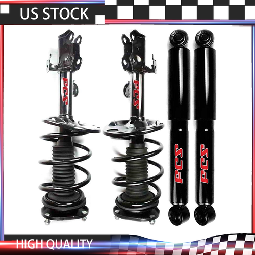 New OE Front Struts & Rear Shocks For 2013-2018 Toyota Rav4 Lifetime ...