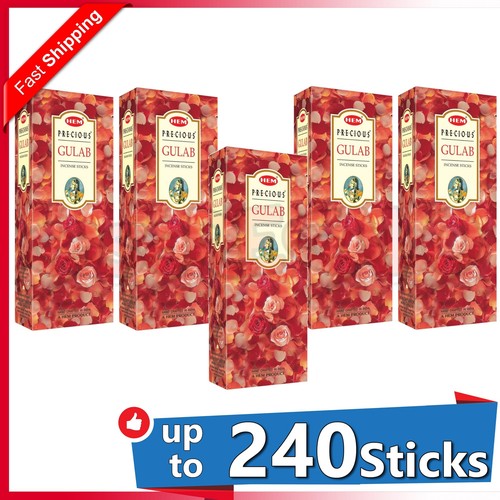 up to 240 Sticks Precious Gulab Incense Sticks Hem Hex Meditation Fragrance | eBay Australia