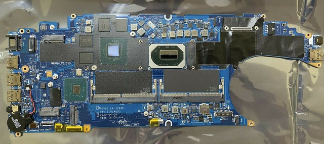 Dell Precision 3551 Motherboard Intel i9-10885H w/ Nvidia Quadro P620 ...