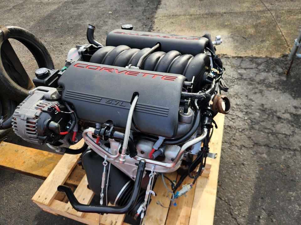 2004 Chevrolet CORVETTE C5 LS1 5.7 Liter Engine 124k miles with WIRING ...