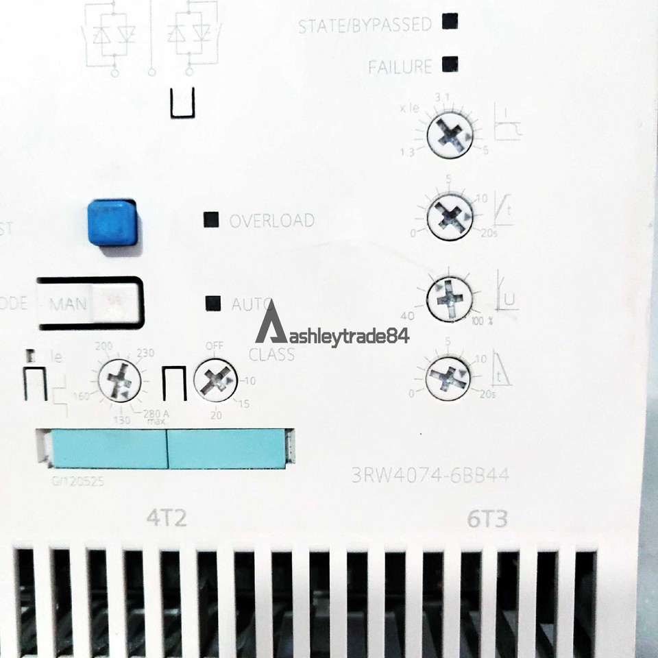 1PCS Used Siemens Soft Starter 3RW4074-6BB44 | eBay