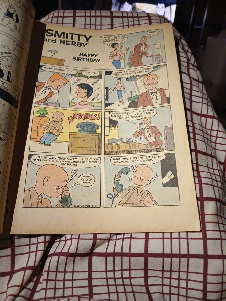 Dell Comics 1958 Smitty & Herby # 909 Silver Age Four Color Cartoon | eBay