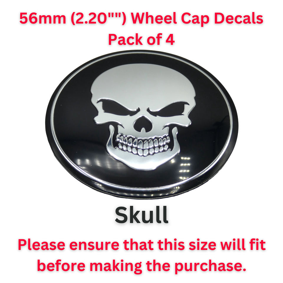 (PACK OF 4) Wheel Center Cap Decals Emblems Sticker CHOOSE YOUR STYLE 2 ...
