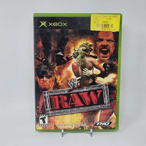WWF Raw (Original Xbox) Case & Disc TESTED | eBay