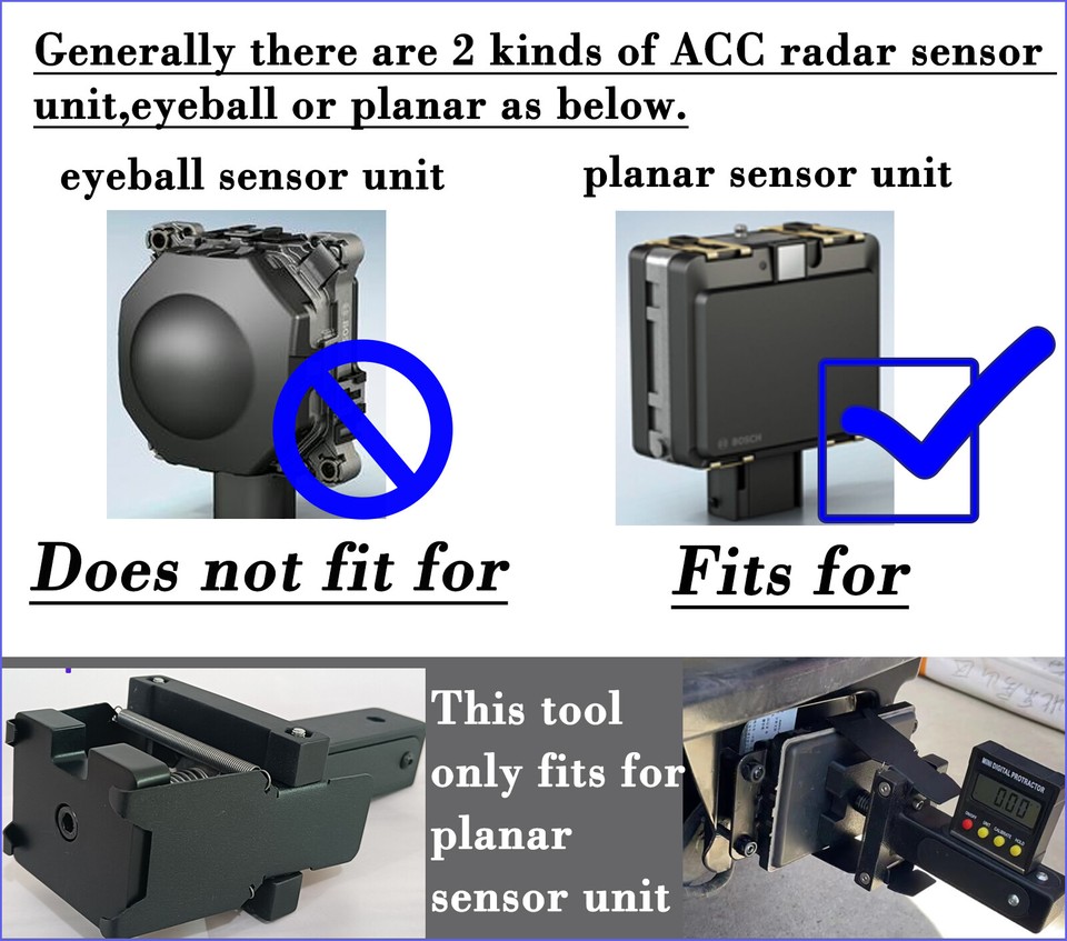 ADAS Radar Angle Leveling Tool Dynamic Calibration ACC Radar Sensor ...