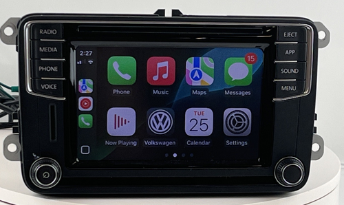 UNLOCKED NEW TOUCH 16- 17 VW Volkswagen MIB2 Jetta Passat OEM Radio ...