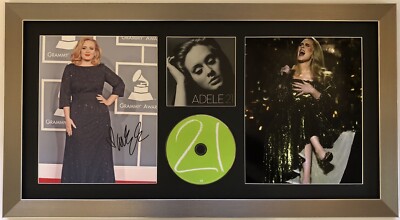 Adele / Signed Photo / Autograph / Framed / COA/ 21 | eBay