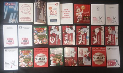 Cincinnati Reds schedule large lot | eBay