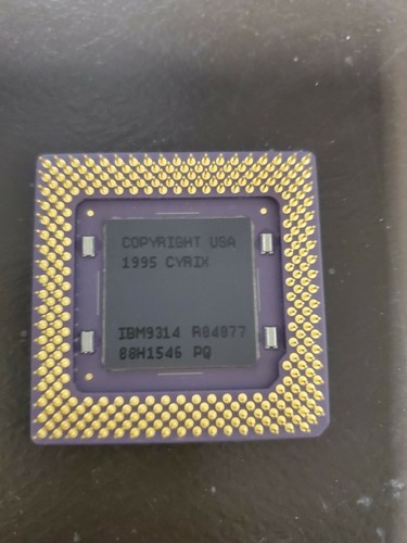 Cyrix 6x86 Microprocessor - (IBM,P166+,IBM26 6x86-2V2P166GE,133Mhz,3.3V ...